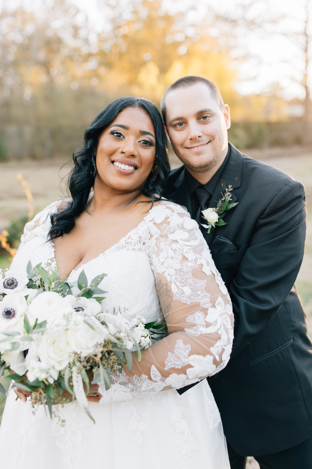Moody Modern Wedding at Koury Farms in Auburn, Georgia - Munaluchi Bride