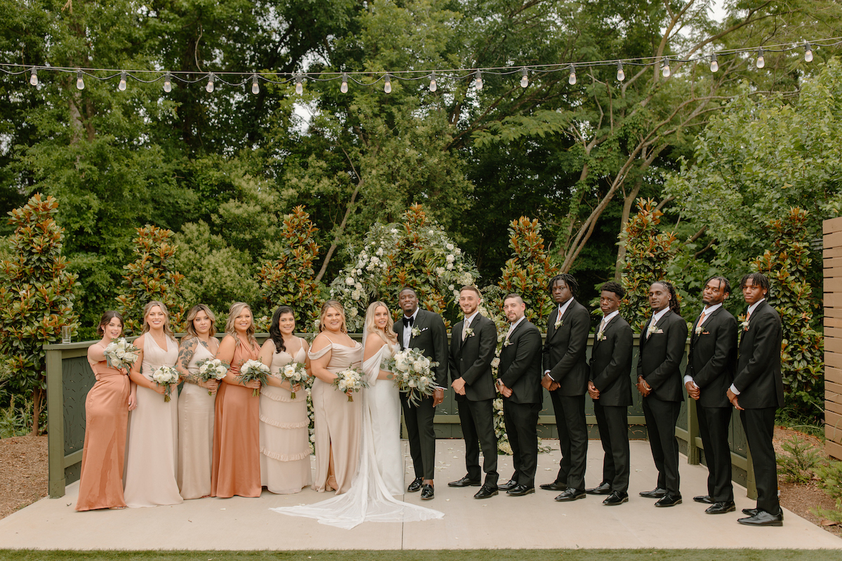 Morgan & Navarus' Wedding At The Ruth Featured Organic Luxe Details ...
