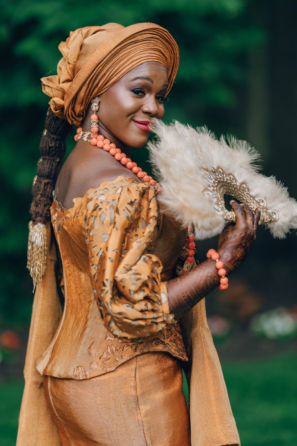 Vibrant Multicultural Wedding Beautifully Blends Traditional Hindu and Nigerian Wedding Customs ...
