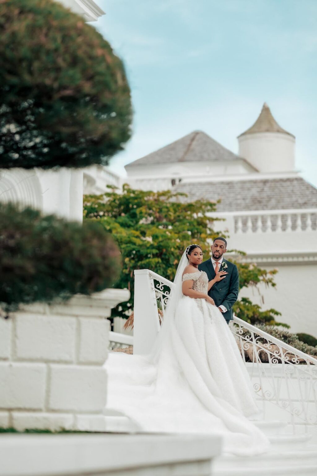 Dreamy Tropical Destination Wedding at Trident Castle in Portland ...