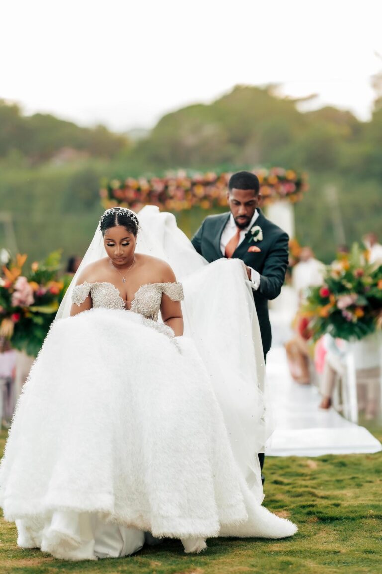 Dreamy Tropical Destination Wedding at Trident Castle in Portland ...