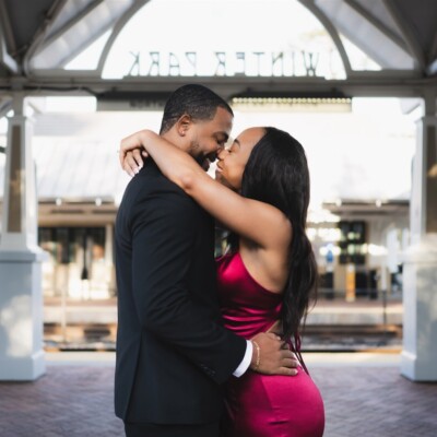 Sexy, Laid-back, and Chill(y) Engagement Session in Winter Park Florida ...