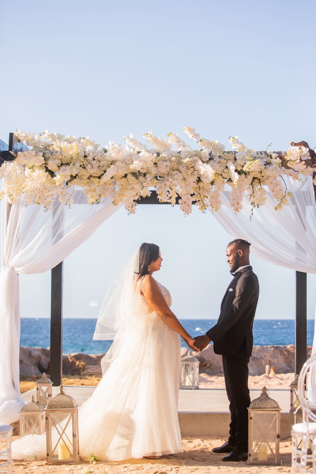 One Love Cliffside Wedding Inspiration at the Borghinvilla in Jamaica ...