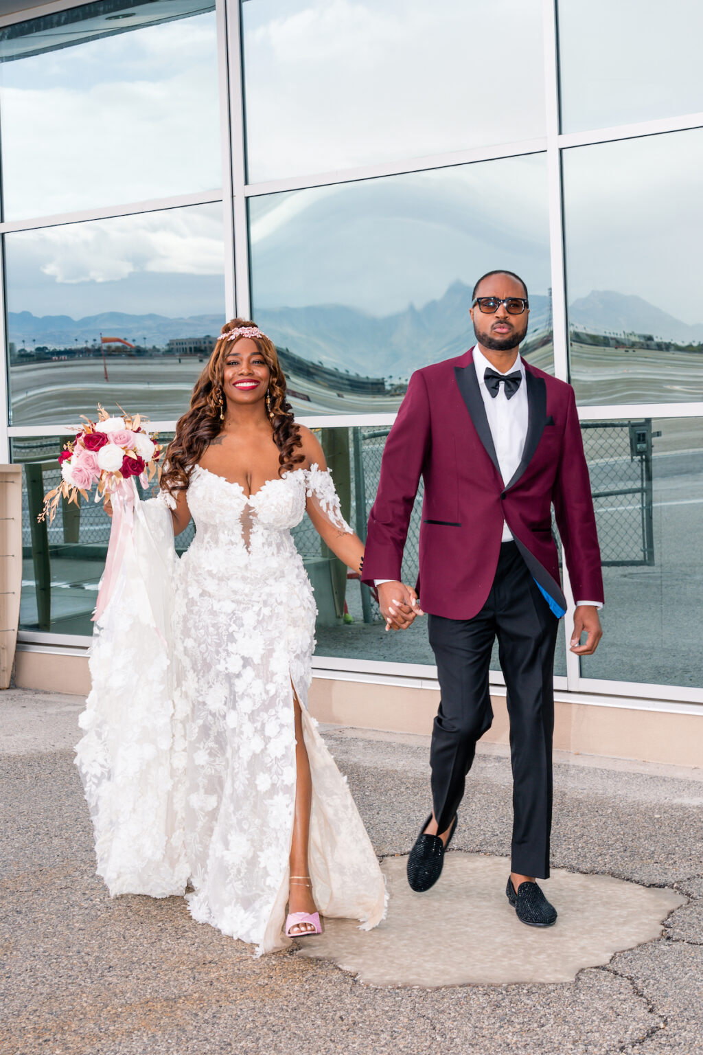 From Jersey to Vegas: Adirah and Rashaan's Adventurous Elopement in The ...