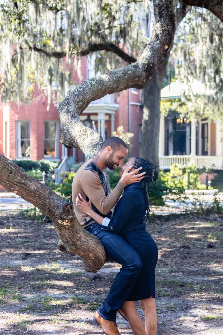 From Middle School Crush to Forever Love: A Forsyth Park Engagement ...