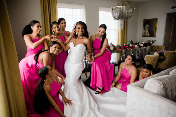 A Gorgeous Garden Was the Perfect Setting for Venise and Benjamin's ...