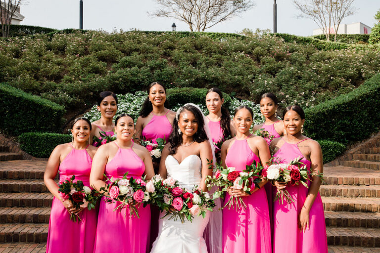 A Gorgeous Garden Was the Perfect Setting for Venise and Benjamin's ...