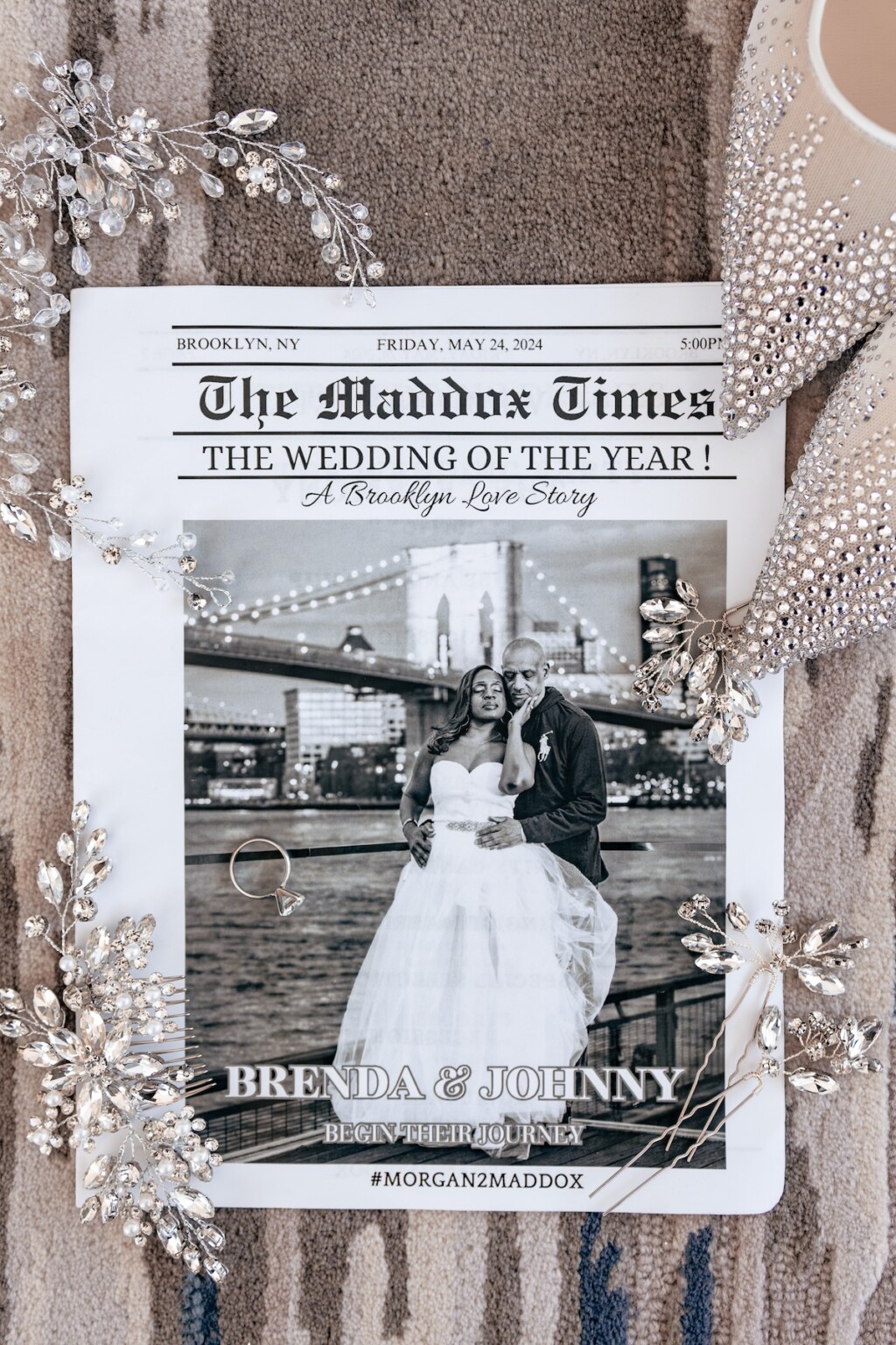 A Brooklyn Love Story: Brenda & Johnny's Timeless Wedding - Munaluchi Bride