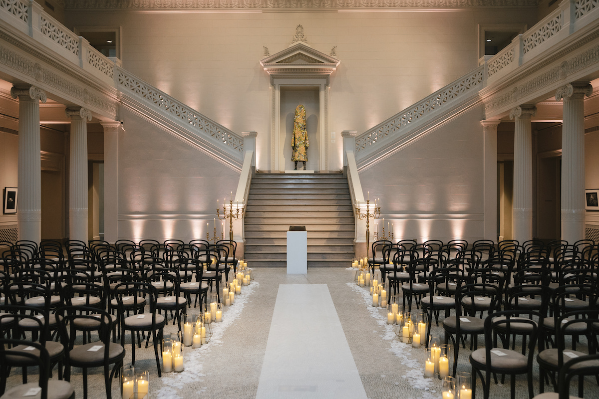Old Hollywood Glam Meets the Harlem Renaissance at Black Tie Wedding in ...