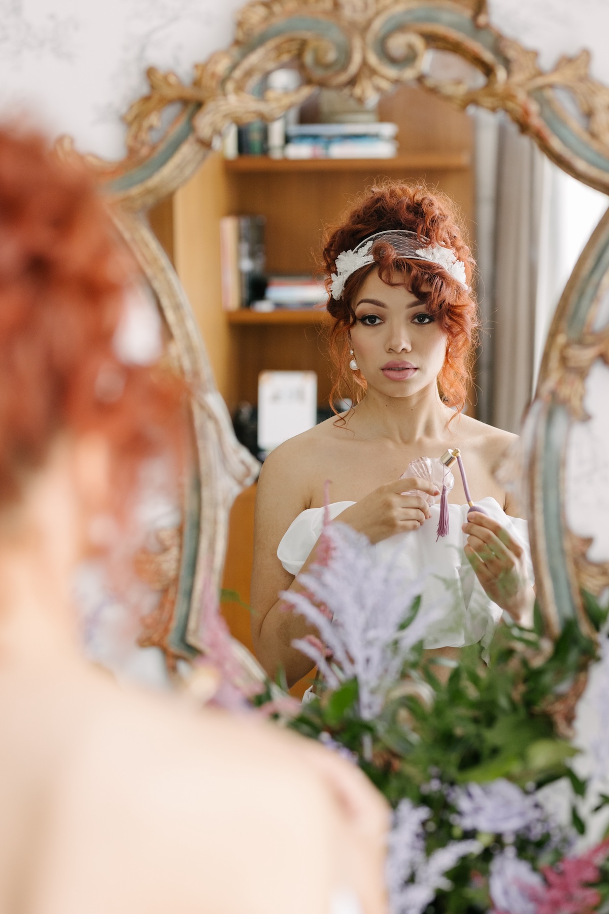 Lavender and Peach Hues with Geometric Details Shine in this "Object d ...
