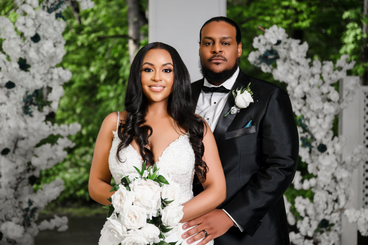 Meron + Negash's Wedding in Virginia Featured a Surprise Rainbow and ...